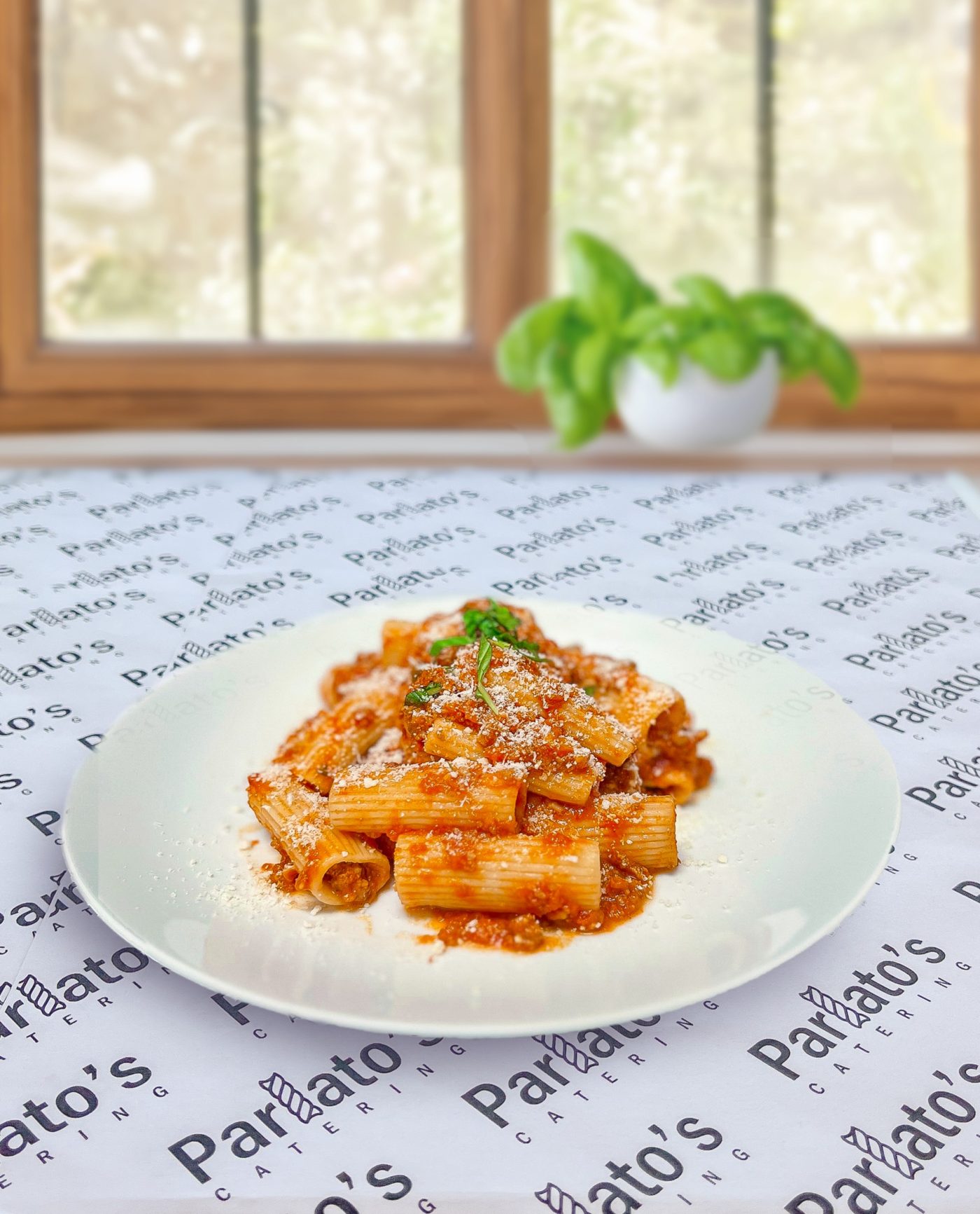 Rigatoni Bolognese (Medium/ Large) – | Parlato's Catering